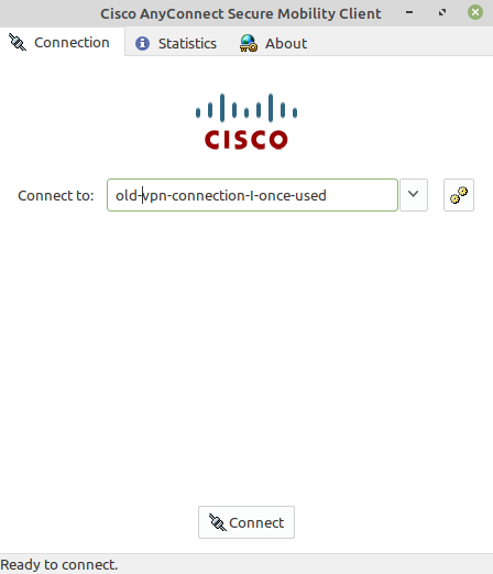Cisco Linux Anyconnect remembers old VPN name – The Traceroute Blog
